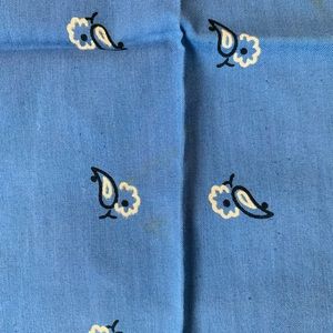 Vintage | Accessories | Vintage Fast Color Sky Blue Paisley Bandana ...